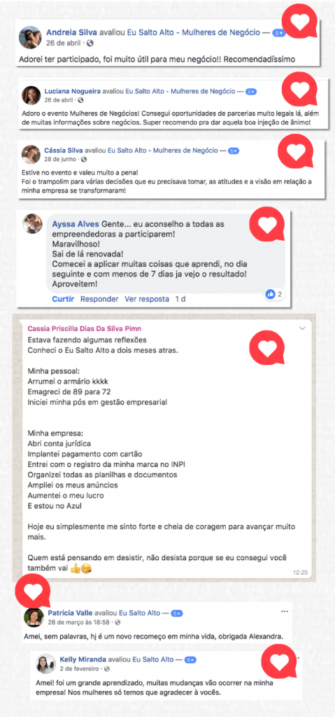 EuSaltoAlto.Club – Não se incomode com o barulho, são empreendedoras ...